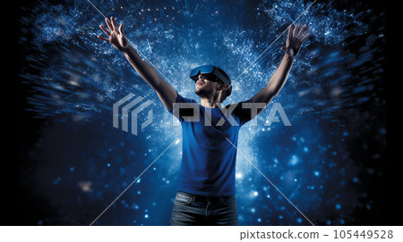 Metaverse concept image AI image - Stock Illustration [105449528] - PIXTA