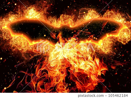 3d illustration of an abstract bat with... - Stock Illustration ...