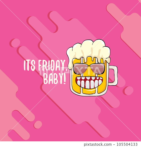 Its friday baby vector concept illustration... - Stock Illustration ...