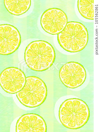 Lime wallpaper_yellow green_stripe - Stock Illustration [105562861] - PIXTA