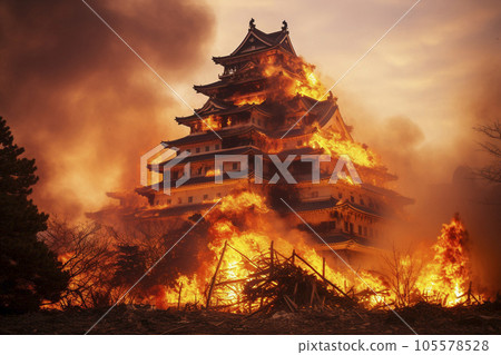Fallen castle - Stock Illustration [105578528] - PIXTA