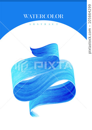 Set of colorful brush strokes. Modern design... - Stock Illustration ...