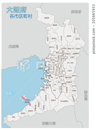 Tajiri-cho, Sennan-gun - Stock Illustration [105665933] - PIXTA