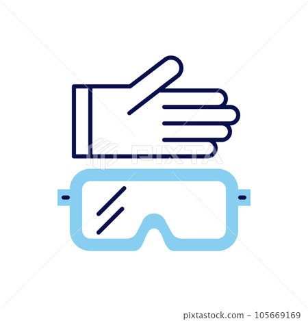 Protective clothing related vector icon - Stock Illustration [105669169 ...