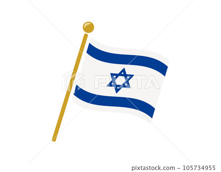 Israel flag icon vector illustration - Stock Illustration [105734955 ...