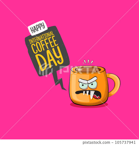 International coffee day graphic illustration... - Stock Illustration ...
