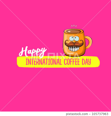 International coffee day graphic illustration... - Stock Illustration ...