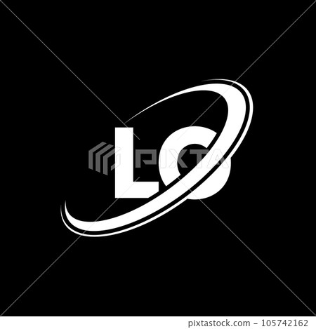 LO L O letter logo design. Initial letter LO...-插圖素材 [105742162] - PIXTA圖庫