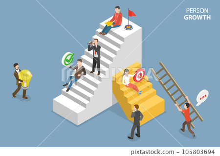 3D Isometric Flat Vector Conceptual... - Stock Illustration [105803694 ...