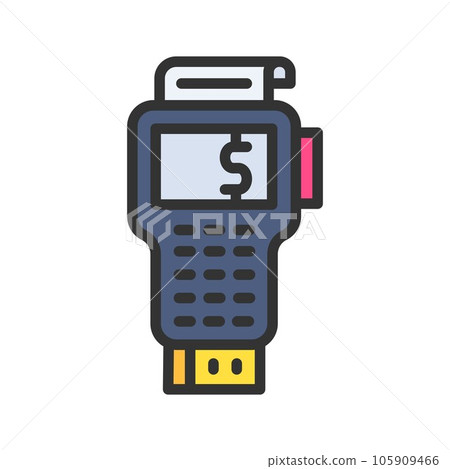 Post Terminal Icon Image. - Stock Illustration [105909466] - PIXTA
