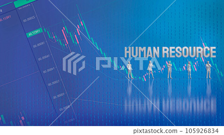 The Human resources Text and human figure for...-插圖素材 [105926834] - PIXTA圖庫