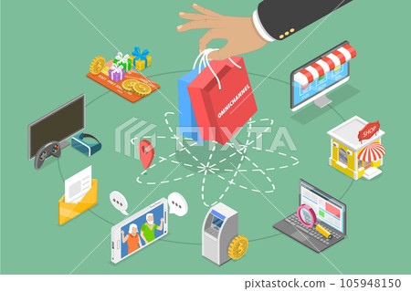 3D Isometric Flat Vector Conceptual... - Stock Illustration [105948150] - PIXTA
