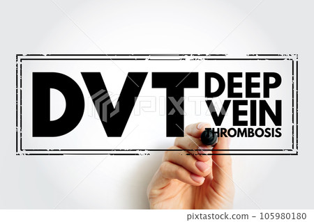 DVT Deep Vein Thrombosis - medical condition...-照片素材（圖片） [105980180 ...