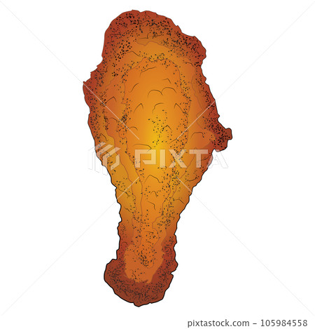 fast food, chicken, vector - Stock Illustration [105984558] - PIXTA
