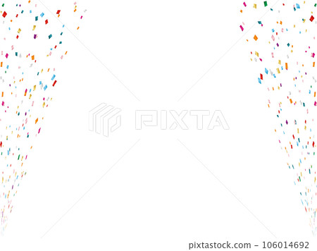 Confetti small 05-2 tilt 0 - Stock Illustration [106014692] - PIXTA