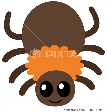 Cute Spider Kawaii Chibi Cartoon Style-插圖素材 [106031948] - PIXTA圖庫