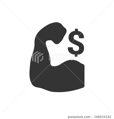 Financial Strength icon-插圖素材 [106034182] - PIXTA圖庫