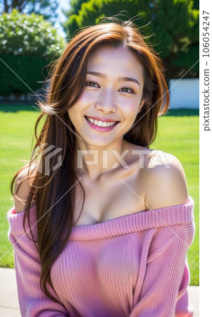 Off shoulder women - Stock Illustration [106054247] - PIXTA