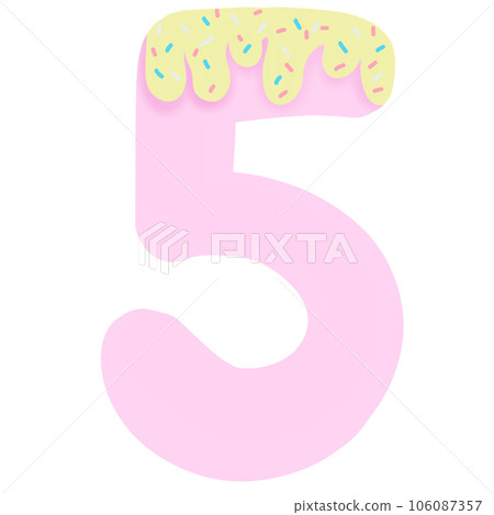 Decorations from fantasy numbers - Stock Illustration [106087357] - PIXTA