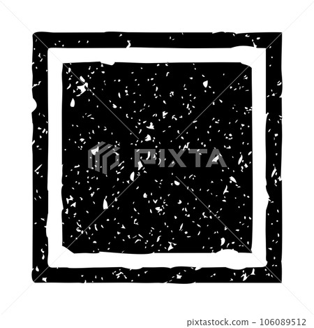 Rectangular faded Japanese-style stamp frame... - Stock Illustration ...