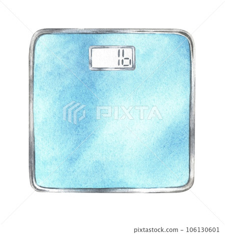 Weight Loss Scale Drawing