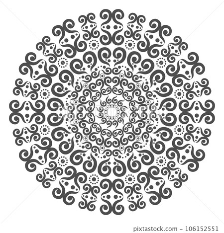 Mandala vector illustration - Stock Illustration [106152551] - PIXTA