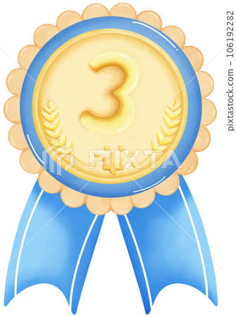 Medals 3 - Stock Illustration [106192282] - PIXTA