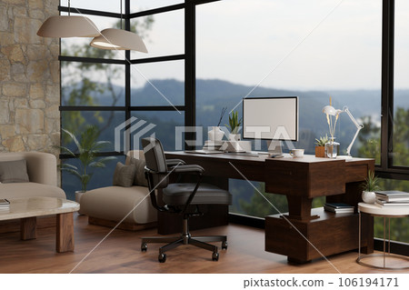Luxury Home Computer Room