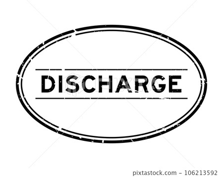 Grunge black discharge word oval rubber stamp...-插圖素材 [106213592] - PIXTA圖庫