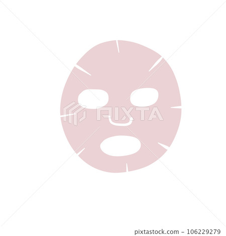 Sheet Face Mask - Stock Illustration [106229279] - PIXTA