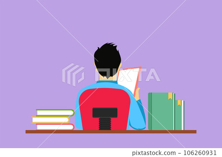 Smart Student Cartoon