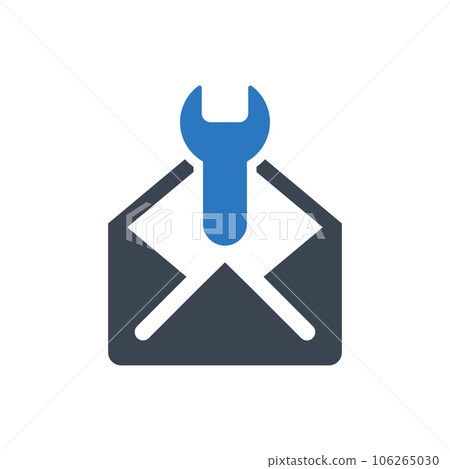 Email management icon - Stock Illustration [106265030] - PIXTA