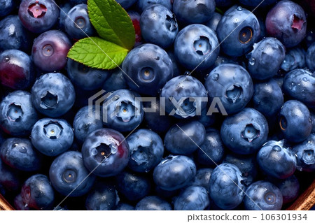 Fresh blueberries AI-generated image - Stock Illustration [106301934 ...
