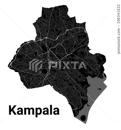 Kampala Uganda Map
