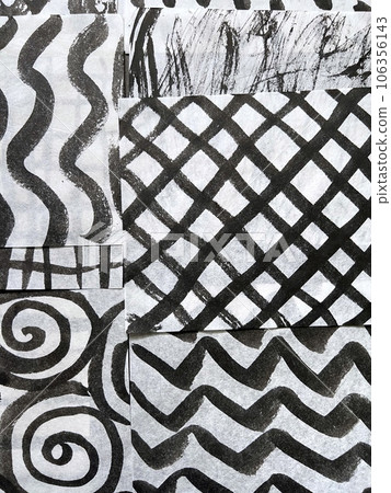 Sumi-e wallpaper on Japanese paper, hand-drawn... - Stock Illustration ...