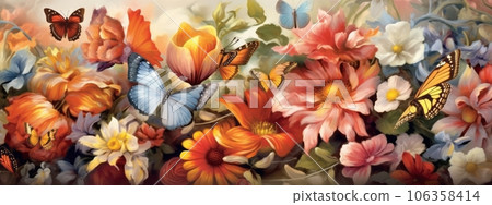 An image capturing the beauty of nature with a... - Stock Illustration ...
