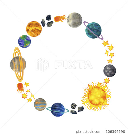 Solar System Wreath