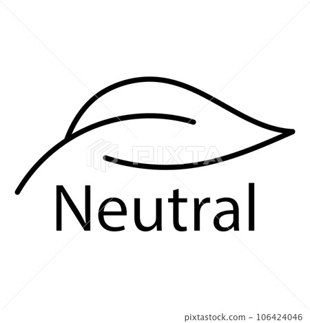 Icon with zero emission symbol concept.... - Stock Illustration ...