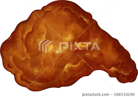 Crispy Chicken Leg - Stock Illustration [106510290] - PIXTA