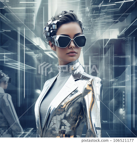 Near future illustration - Stock Illustration [106521177] - PIXTA