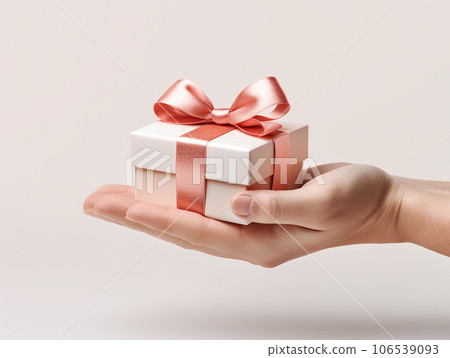 Hands to give gifts - Stock Illustration [106539093] - PIXTA