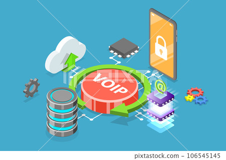 3D Isometric Flat Vector Conceptual... - Stock Illustration [106545145 ...