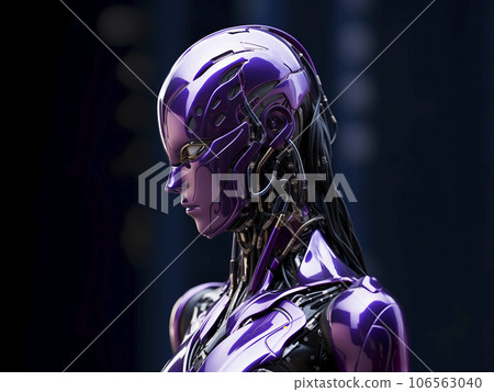 4th generation robots: A vision of the future-插圖素材 [106563040] - PIXTA圖庫