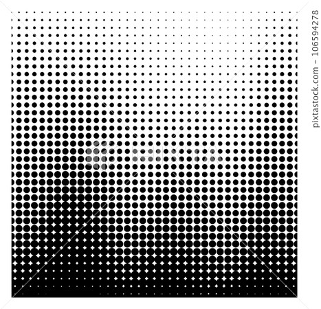 Gradient dot pattern. Fading halftone stipple... - Stock Illustration ...