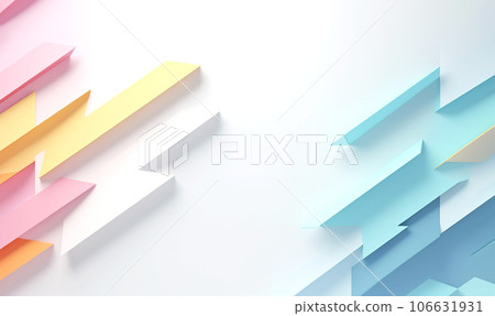 Pastel color geometric business image... - Stock Illustration ...