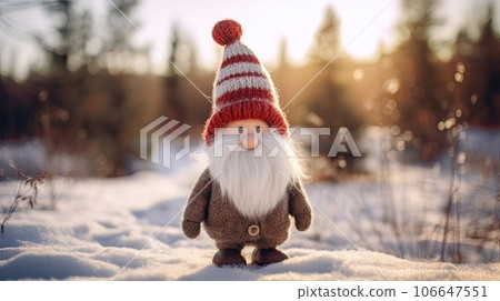 Soft toy cute Swedish Scandinavian folklore... - Stock Illustration ...