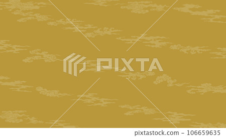 golden japanese style vine cloud design background - Stock Illustration ...