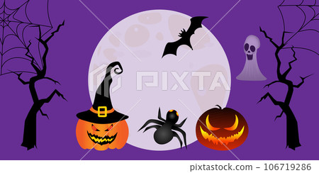 Halloween Spooky Night Scene Vector Image - Stock Illustration ...