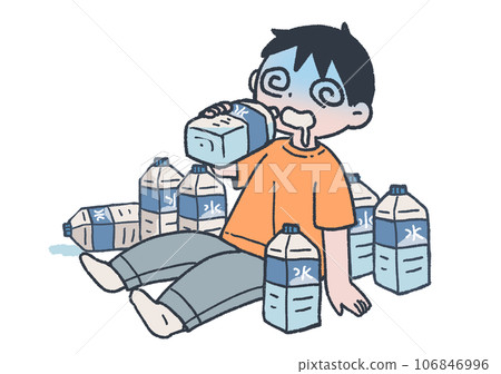 water poisoning - Stock Illustration [106846996] - PIXTA