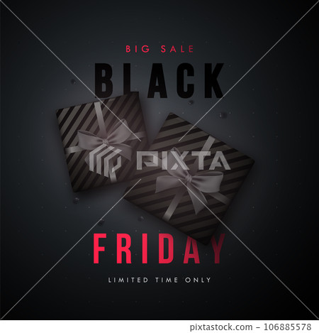 Black friday Sale card. - Stock Illustration [106885578] - PIXTA